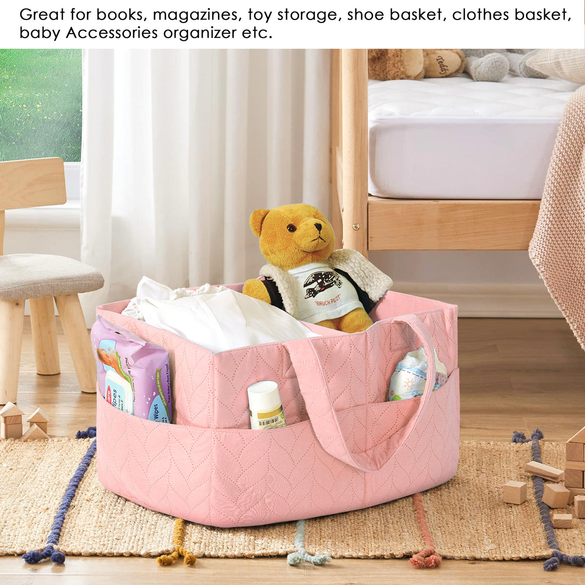 Baby Caddy Organizer Pink – The Baby Store