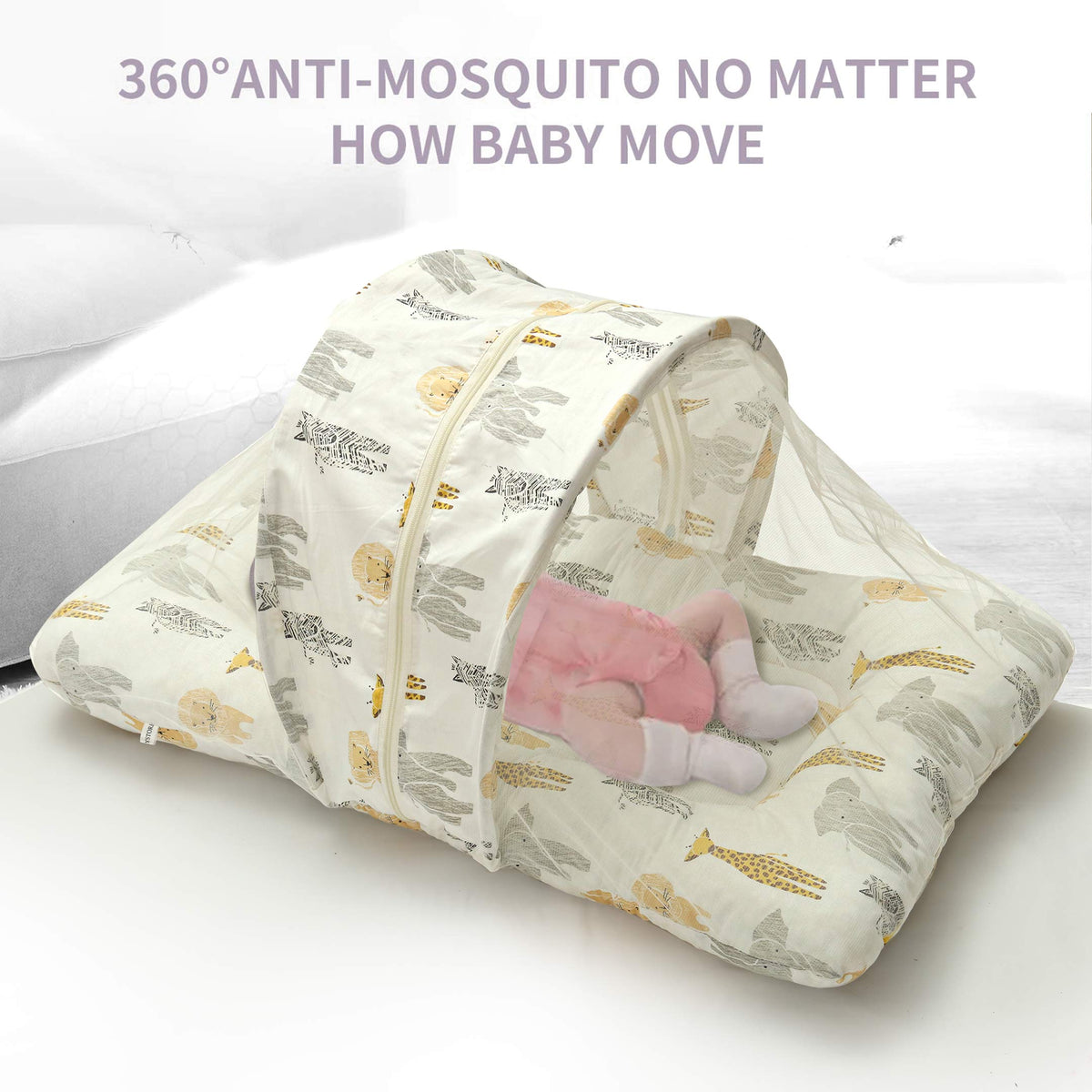 Safari Bloom Mosquito Net Bed – The Baby Store